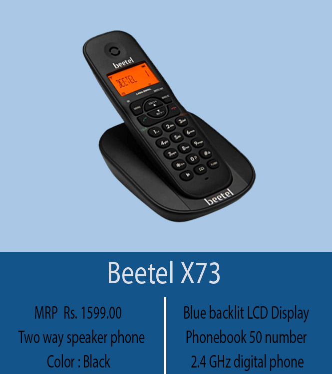 Beetel X73, Cordless, in Surat, India